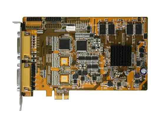 PLACA DE VÍDEO 8 CANAIS 4CIF 1 CANAL EXTRA SAÍDA VÍDEO 1 INTERFACE PCI ...